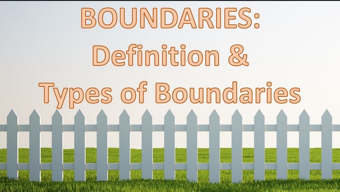 THE IMPORTANCE OF BOUNDARIES - ILANA MERCER